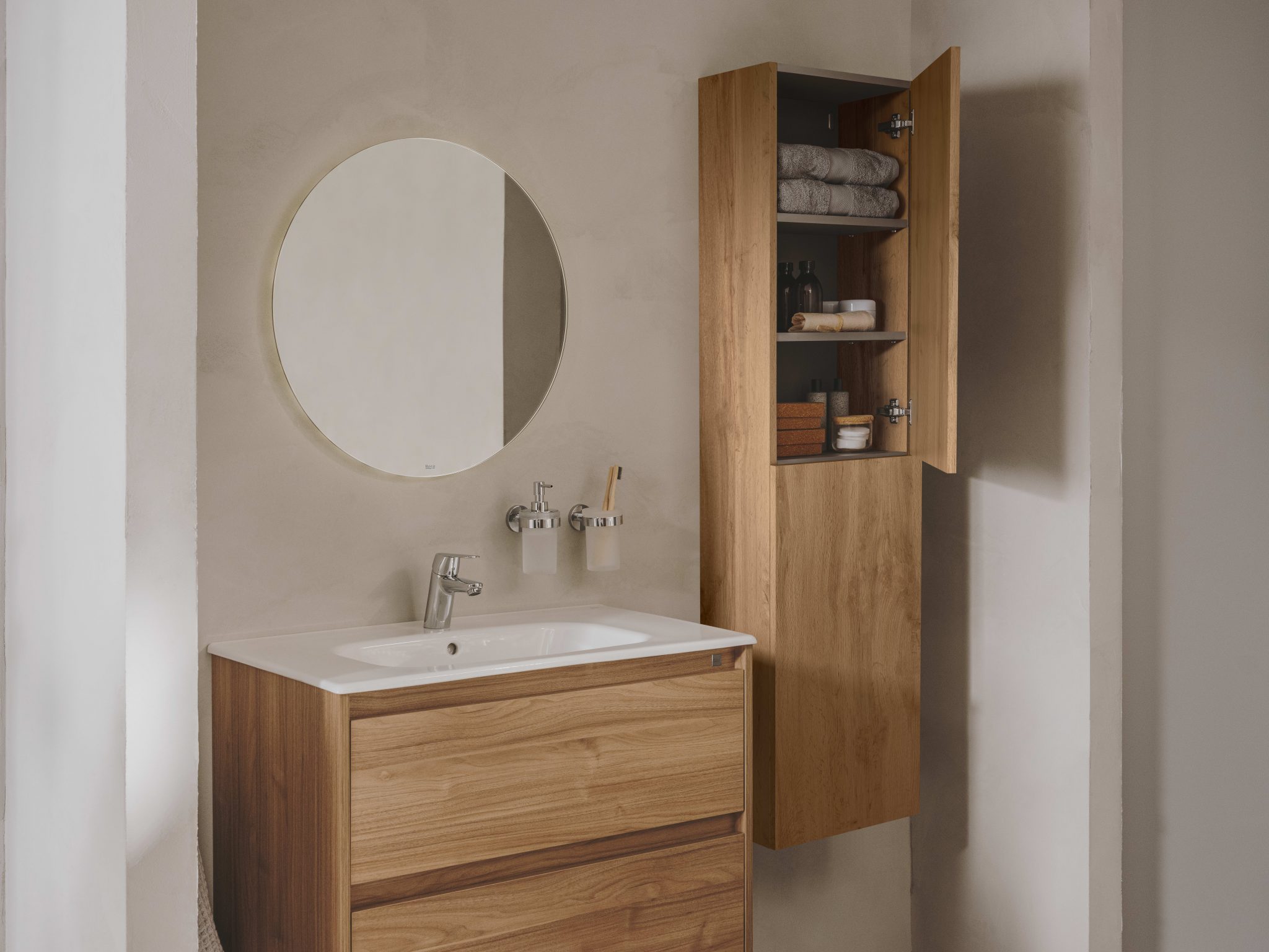 Colección mueble de baño TENET de Roca - BRICON